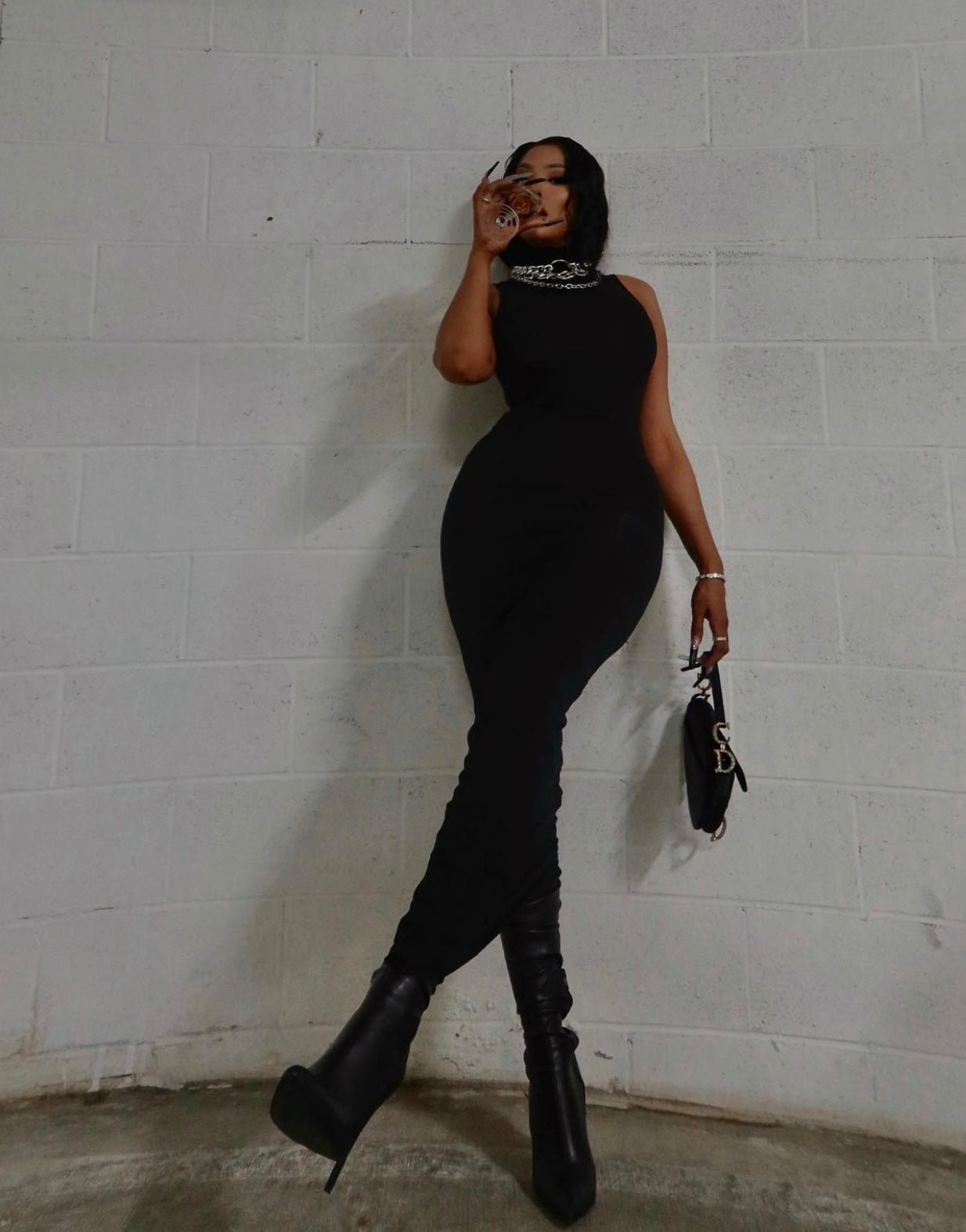 Black London Backless Dress | YG Collection – YG COLLECTION